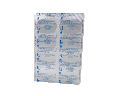 ADEFLO Salmeterol Xinafoate / Fluticasone Propionate 50mcg / 500mcg Dry ...